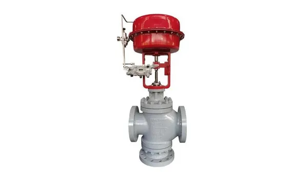 Three Way Globe Control Valve, V-port, 3/4-14 IN, 150-600 LB - CNCONTROL