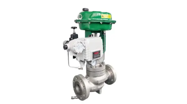 Pneumatic Pressure Balanced Control Valve, 2 IN, 600 LB, CF8 - Topper