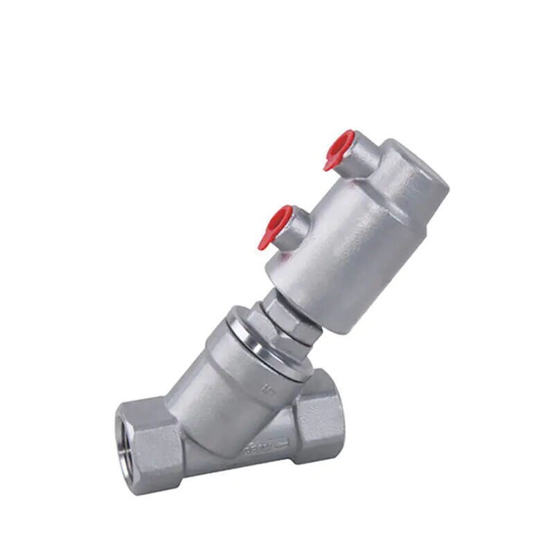 Angle Seat Control Valve, SS 304, SS 316, 1/2-3 Inch, 150 LB - MFRS