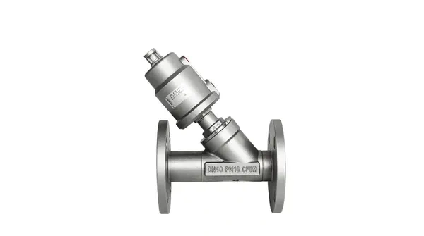 ASTM A351 CF8M Angle Control Valve, 1-1/2 Inch, CL 150 LB | MFRS
