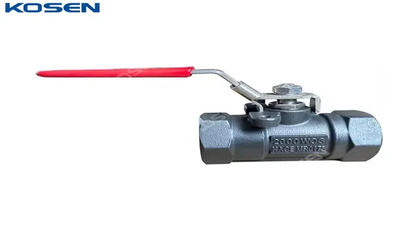 1-piece Uni-Body Ball Valve, NACE MR0175, WCB, 2000 PSI, RP | Kosen