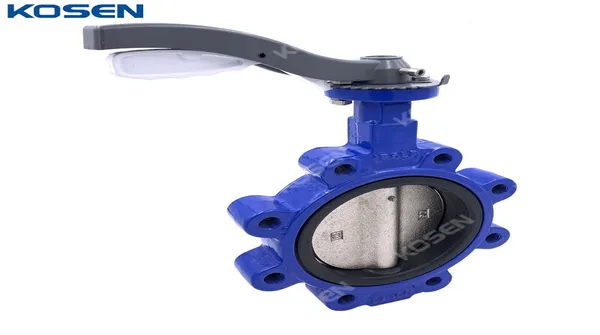 Lug Concentric Butterfly Valve, API 609, GGG40, 4 IN, 150 LB | Kosen