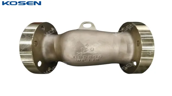 ASTM B148 C95800 Axial Check Valve, API 6D, 4 IN, CL150, RF | Kosen