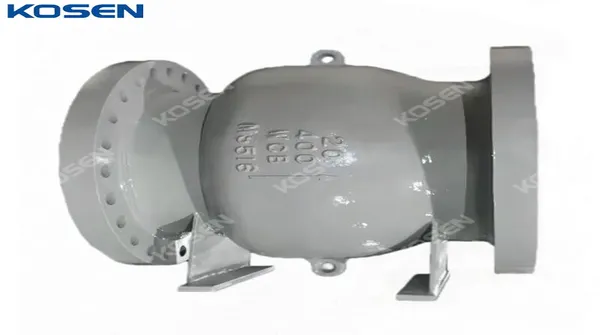 API 6D Axial Check Valves, ASTM A216 WCB, 20 Inch, CL400, RF | Kosen