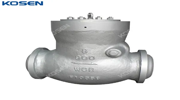 BS 1868 Swing Check Valve, ASTM A216 WCB, 8 Inch, 900 LB, SW | Kosen