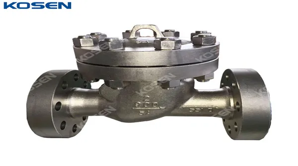 ASTM A890 5A Swing Check Valve, API 6D, 2 Inch, 900 LB, RTJ | Kosen