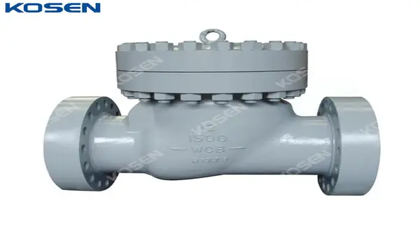 Class 1500 LB Swing Check Valve, API 6D, A216 WCB, 12 IN, RTJ | Kosen