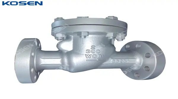 Bolted Bonnet Swing Check Valve, API 6D, ASTM A216 WCB, 2 IN | Kosen