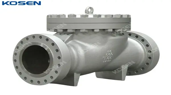 ASTM A352 LCC Swing Check Valves, API 6D, 16 IN, 600 LB, RF | Kosen