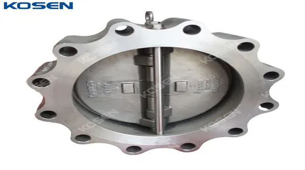 Lug Type Wafer Check Valve, API 594, ASTM A351 CD4MCU, 10 IN | Kosen