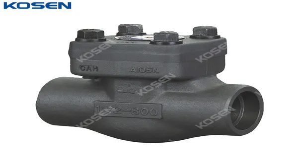 ASTM A105N Piston Check Valve, API 602, 1-1/2 IN, 800 LB, SW | Kosen