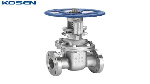 Flexible Wedge Gate Valves, API 600, A351 CF8, 3 IN, CL150 | Kosen