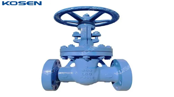 ASTM A352 LCC Gate Valve, API 600, 3 IN, CL300, Rising Stem | Kosen