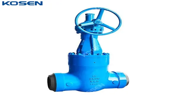 ASTM A217 WC9 Gate Valve, API 600, 12 Inch, CL2500, PSB, BW | Kosen