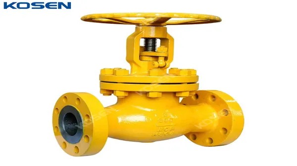 BS 1873 Globe Valves, A216 WCB, 3 IN, CL300, Parabolic Disc | Kosen