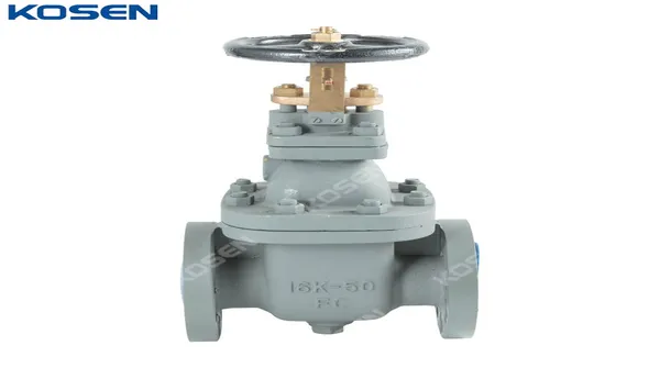 JIS F7364 Marine Gate Valve, Cast Iron, F200, 16K, 50A, 2 IN | Kosen