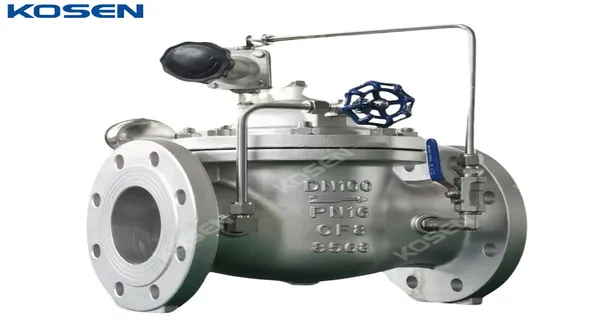Floating Ball Control Valve, ASTM A351 CF8, DN100, PN16, RF | Kosen