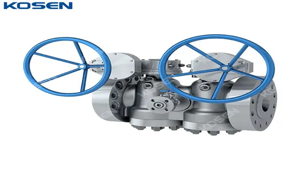 Pressure Balanced Twin Plug Valve, API 6D/API 599, 1/2-16 IN | Kosen