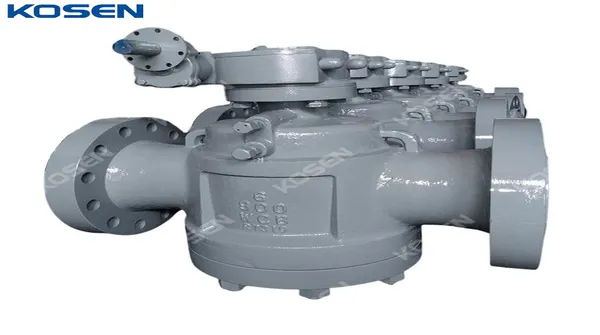 Pressure Balanced Plug Valve, API 599, A216 WCB, 6 IN, CL900 | Kosen