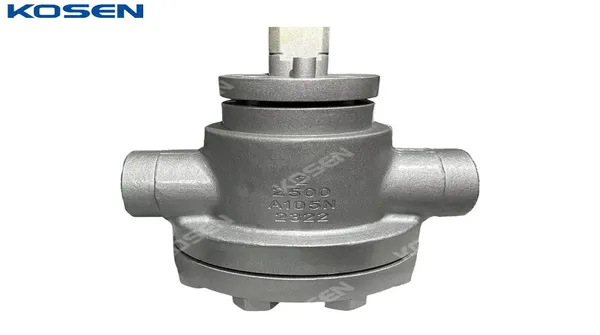 ASTM A105N Lubricated Plug Valve, API 599, 2 Inch, 2500 LB | Kosen