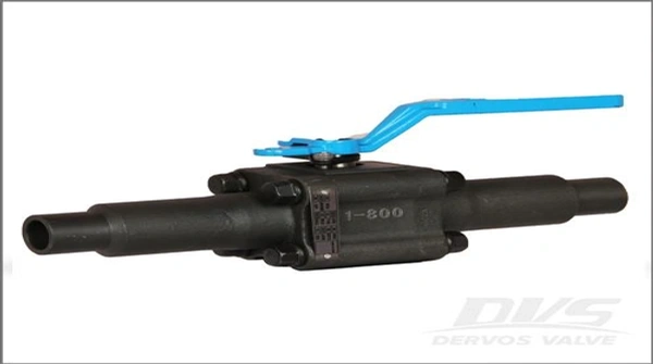 Extended Body Ball Valve, 1 Inch, CL 800, Side Entry, Floating Ball | Forge