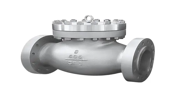 ASTM A351 CF8 Swing Check Valve, API 6D, 8 Inch, 600 LB, RF | Magpie