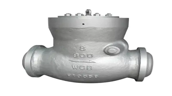 Pressure Seal Bonnet Check Valve, BS 1868, WCB, 8 IN, CL900 | Magpie