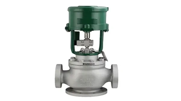Electric 3-way Control Valve, WCB, 4 IN, CL300, Double Seated | Magpie