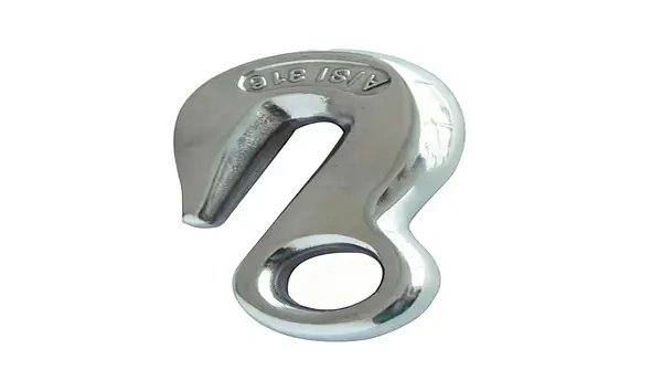 Drop Forged Eye Grab Hook, Stainless Steel, AISI 316, OEM/ODM | PartsForged