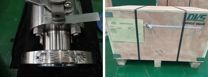 EN 13709 Floating Ball Valve, ASTM A182 F316, DN40, PN40, RF - Dervos