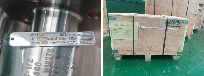 Two-piece Floating Ball Valve, 1-1/2 Inch, 600 LB, API 6D - Dervos