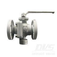 ASTM A352 LCC Trunnion Ball Valve, API 6D, 2 Inch, 300 LB - Dervos