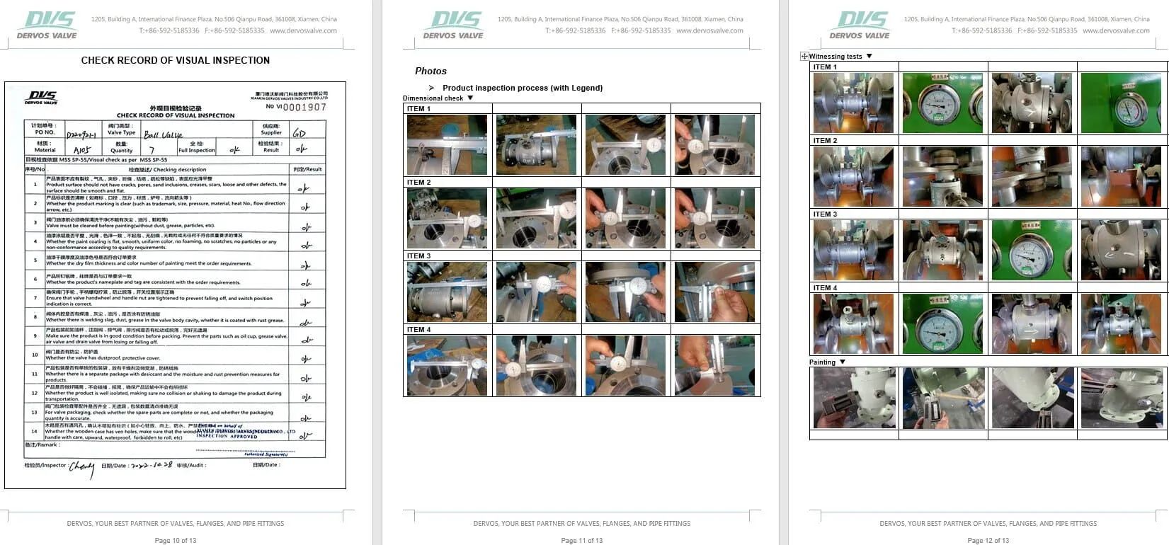 API 6D Trunnion Mounted Ball Valve, DN100, PN16, ASTM A105 - Dervos