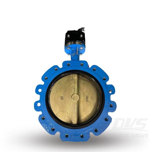 ASTM A216 WCB Concentric Lug Butterfly Valve, DN250, PN16 - Dervos