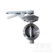 Double Eccentric Lug Butterfly Valve, 4 Inch, 150 LB, CF8M - Dervos