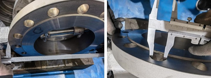 EN 593 Triple Eccentric Butterfly Valve, WCB, DN300, PN40 - Dervos