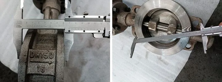 Triple Eccentric Butterfly Valve, EN 593, DN150, PN16, WCB - Dervos