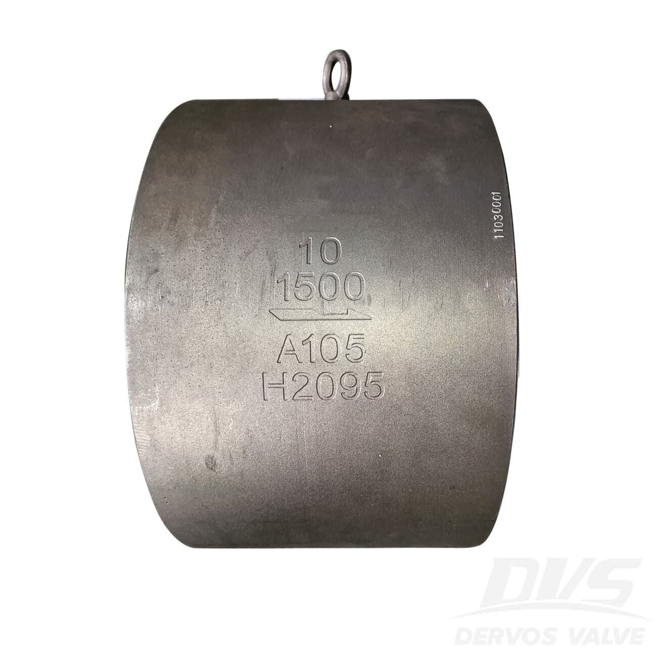 ASTM A105 Tilting Disc Check Valve, API 6D, 10 IN, 1500 LB - Dervos