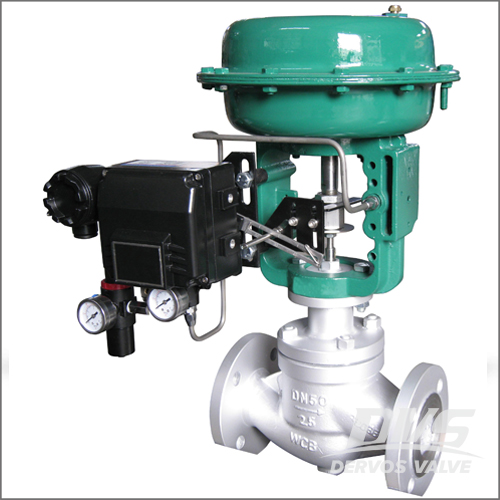 1 inch Control Valve, Carbon Steel, BS 1873, Class 300, RF End - Dervos