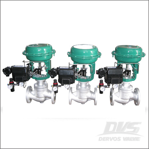 1 inch Control Valve, Carbon Steel, BS 1873, Class 300, RF End - Dervos