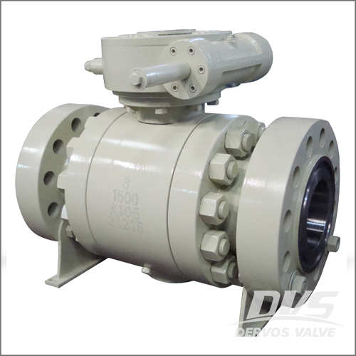 36 Inch Trunnion Ball Valve, WCB, API 6D, 36 Inch, Class 900, RTJ - Dervos