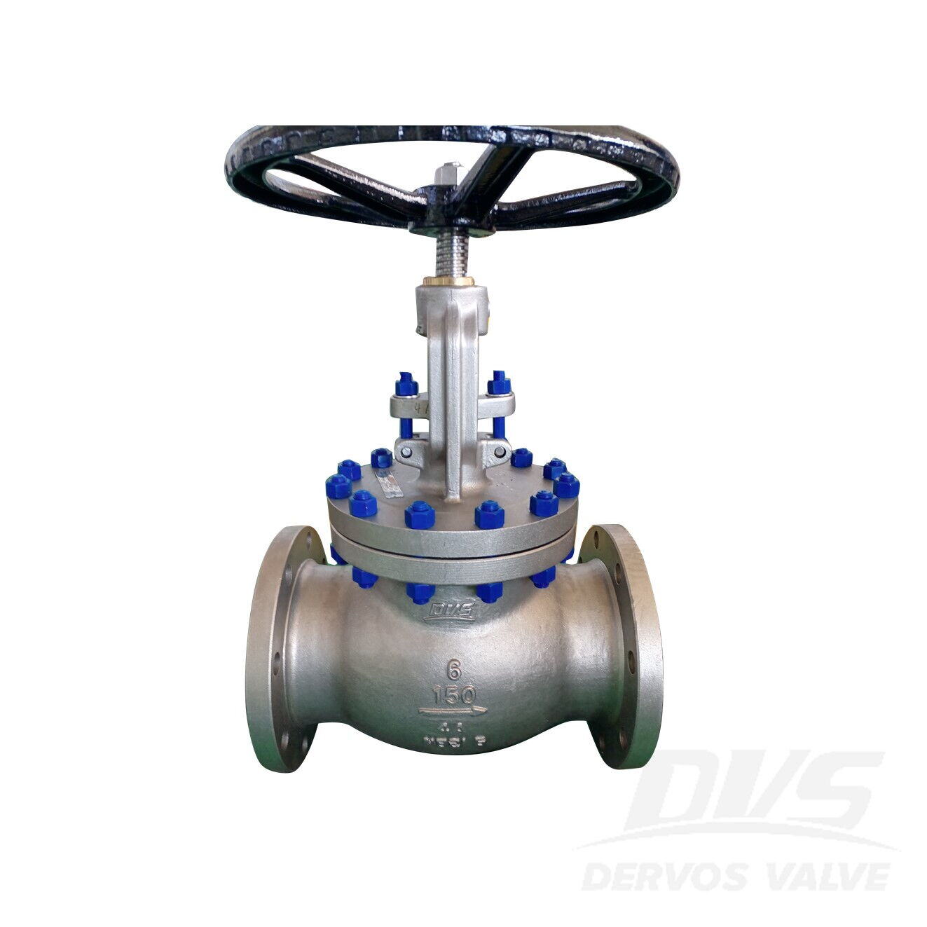 BS 1873 Globe Valve, DSS ASTM A995 4A, 6 IN, CL 150 LB, RF - Dervos