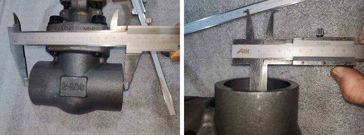 ASTM A105N Gate Valve, 2 IN, 800 LB, API 602, SW, HandWheel - Dervos