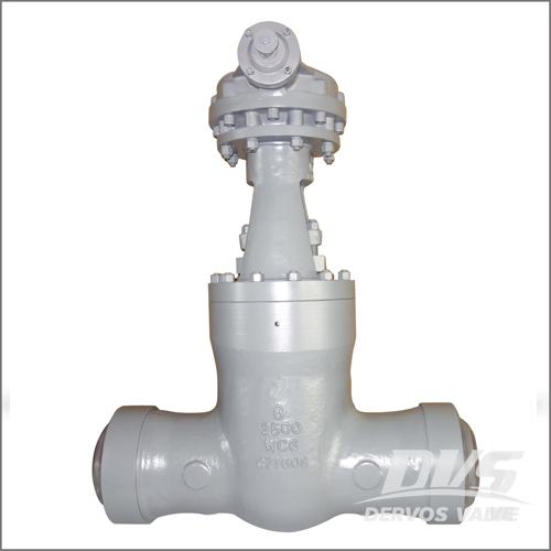 10 Inch Gate Valve, WC6, API 600, Class 2500, BW, Gearbox Operation ...