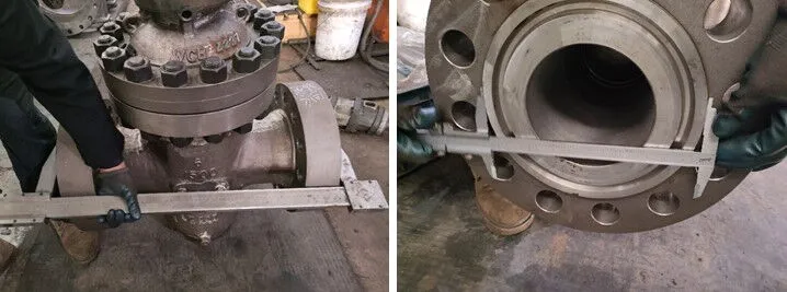 Cast Steel Slab Gate Valve, API 6D, WCB, 6 IN, 1500 LB, RTJ - Dervos