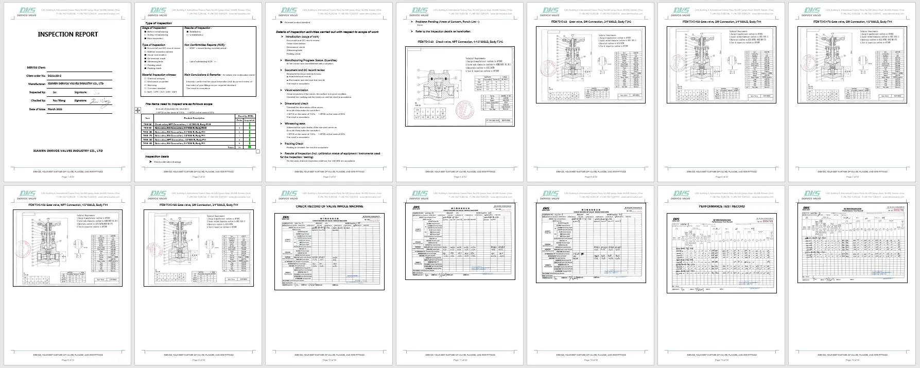 ASTM A182 F44 Gate Valve, 1/2 Inch, 800 LB, API 602, NPT - Dervos