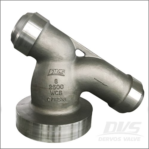 Stainless Steel Y Strainer, ANSI B16.34, WCB, 8 Inch, Class 150 - Dervos