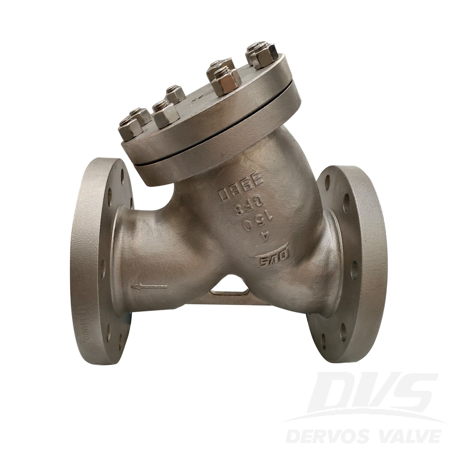 ASME B16.34 Y Type Strainer, 1 IN, 150 LB, ASTM A182 F22 - Dervos