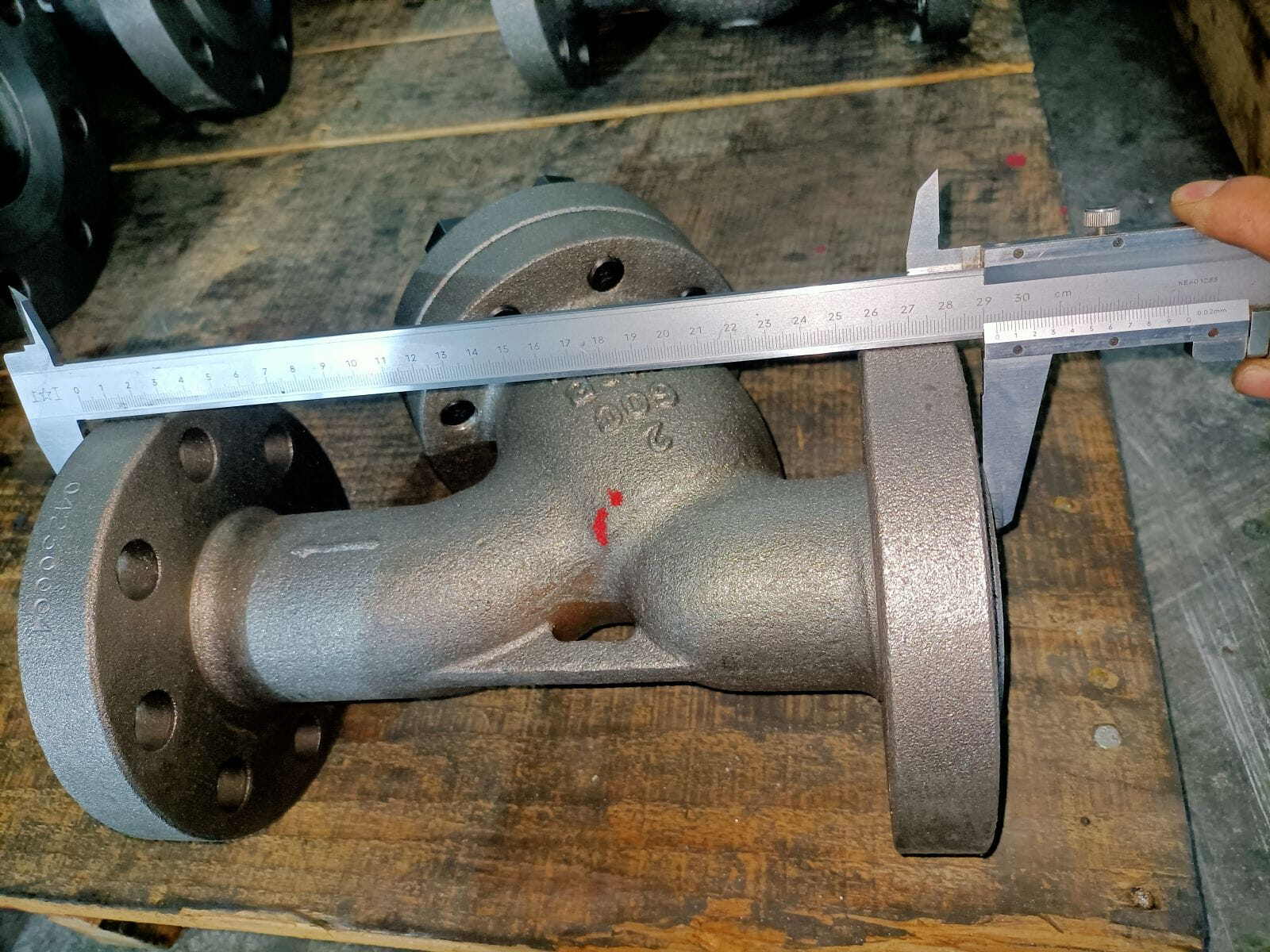 Cast Steel Y Strainer, API ASME B16.34, 2 Inch, 600 LB, RF - Dervos