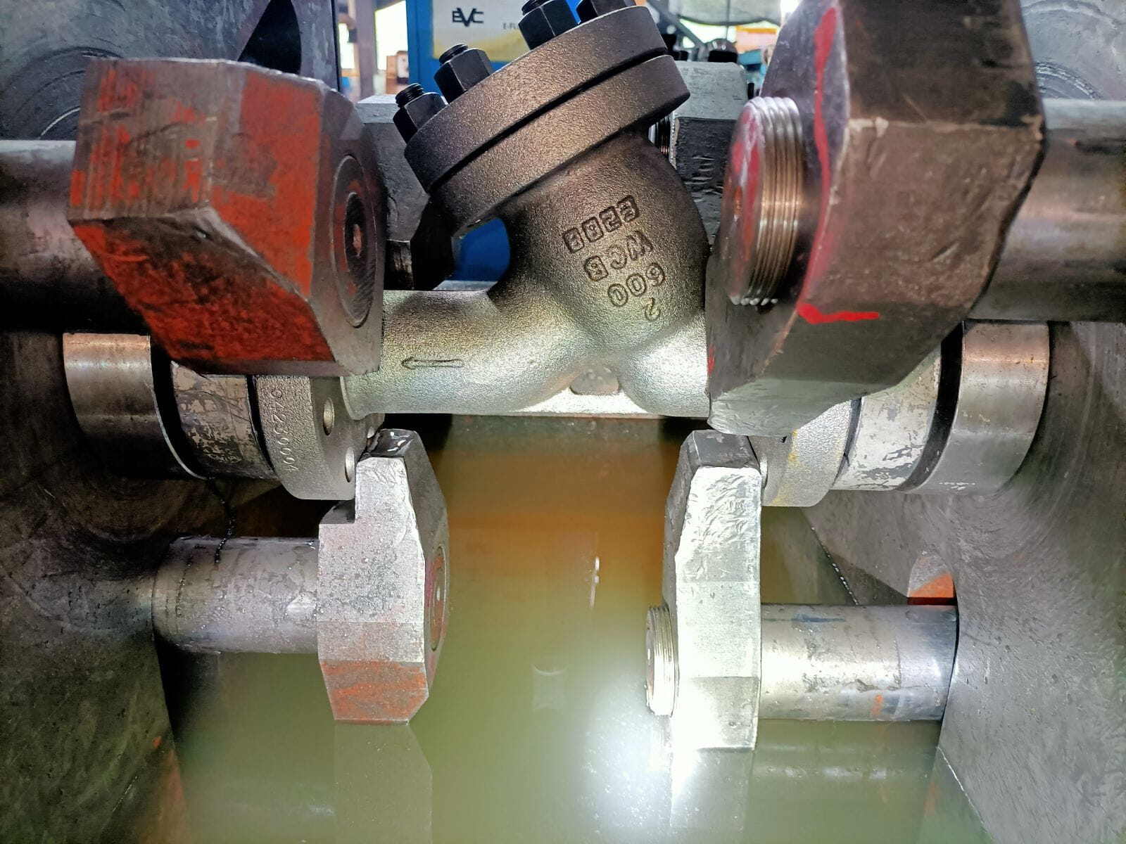 Cast Steel Y Strainer, API ASME B16.34, 2 Inch, 600 LB, RF - Dervos